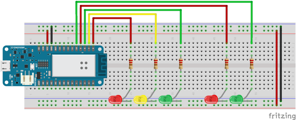 Semafor za automobile i pješake | Izradi!