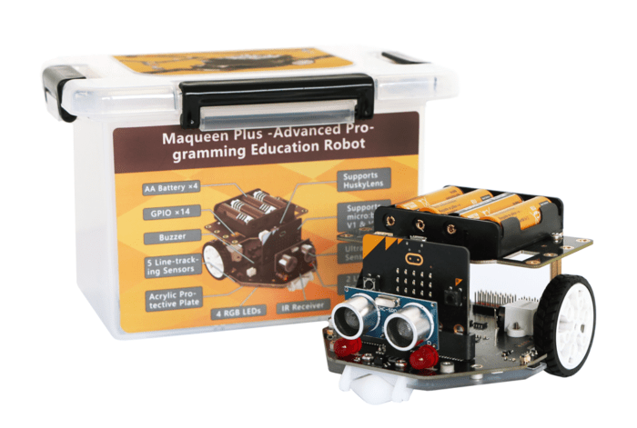 Upoznajte micro:Maqueen Plus robot | Izradi!